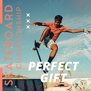 Onebttl Skateboard Gifts, Skateboarding Coffee Travel Mug for Skating Lovers, Men, Women, Daughter - Stainless Steel 20Oz Tumbler