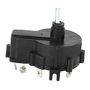 Ruiqas Trolling Motor Switch, 12V 24V Electric Fishing Trolling Motor 5 Speed Switch for Fishing Outboard Electric Trolling Motor Accessories