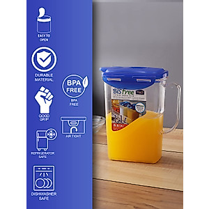 LOCK & LOCK Bisfree Mini Pitcher, 1.1 L, Clear