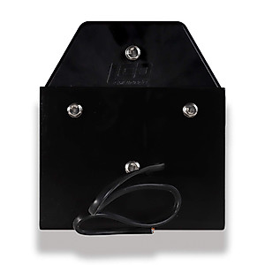 Ledqusa Northern Shrike 100 Watt Emergency Vehicle Siren Speaker for High Performance Hazard Warning/Police, Fire Trucks, Ambulance Speakers System - Compact Speaker