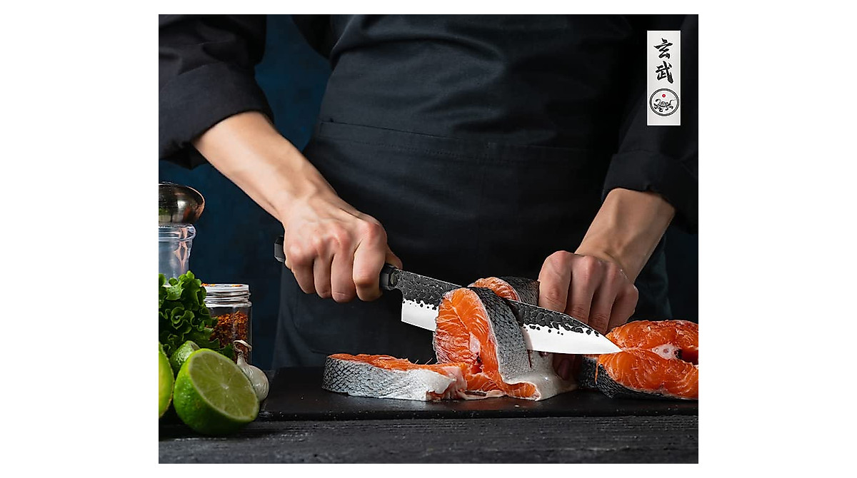 Genbu Japanese Chef's Knife - Premium 7" Nakiri