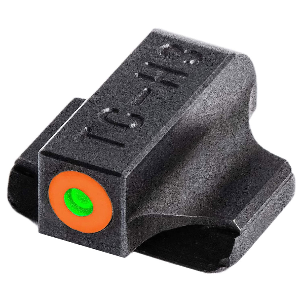 TruGlo TG-TG231MP1C Tritium Pro Glow in the Dark Night/Day Handgun Gun Sight w/ Orange Ring, Compatible w/ Smith &Wesson M&P Pistols, Black