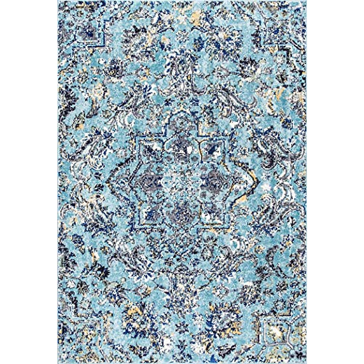 nuLOOM Taunya Area Rug, 5x7, Aqua