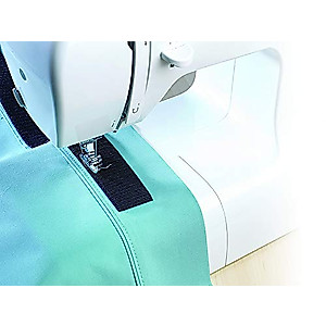 VELCRO Brand Sew on Tape 5ft x 3/4 in for Fabrics Clothing and Crafts, Substitute for Snaps and Buttons, Cut Strips to Length, Black