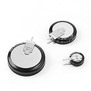 PIKIS 5.5V Super Capacitor V-Type Supercapacitor 0.1F 0.22F 0.33F 0.47F 0.68F 1F 1.5F 4.0F Super Capacitor Button Capacitance (Size : 5.5V0.47F-V)