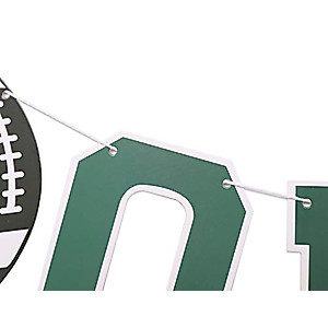 Football Birthday 1st Year Down Banner - Below First Grade, Football Theme Banner, First Birthday Party Decorations, Super Bowl Birthday Sports Party, Personalized Super Bowl Decoration.