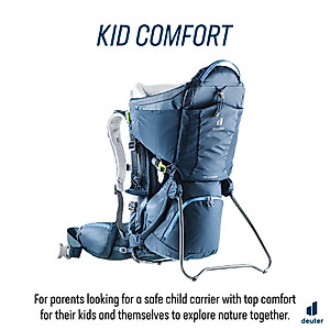 Deuter Kid Comfort Child Carrier and Backpack - Midnight