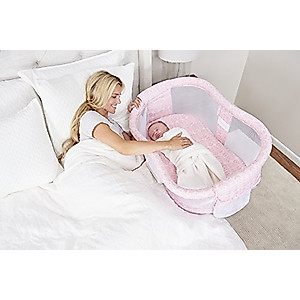Halo Bassinest Swivel Sleeper Premiere Series Bassinet, Rose Leaf
