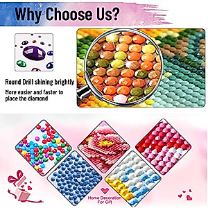 Mirztry 6 Pack Princess Diamond Painting Kits for Adults Kids Beginners, 5D Princess Diamond Art Kits for Adults Girls, Princess Paint by Diamonds Gem Painting Kits for Decor Gift (12x16 inch)