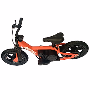 BROC USA Ebike for Kids, 12 Inch 24V Battery Operated, Red