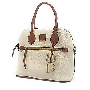 Pebble Grain Domed Satchel