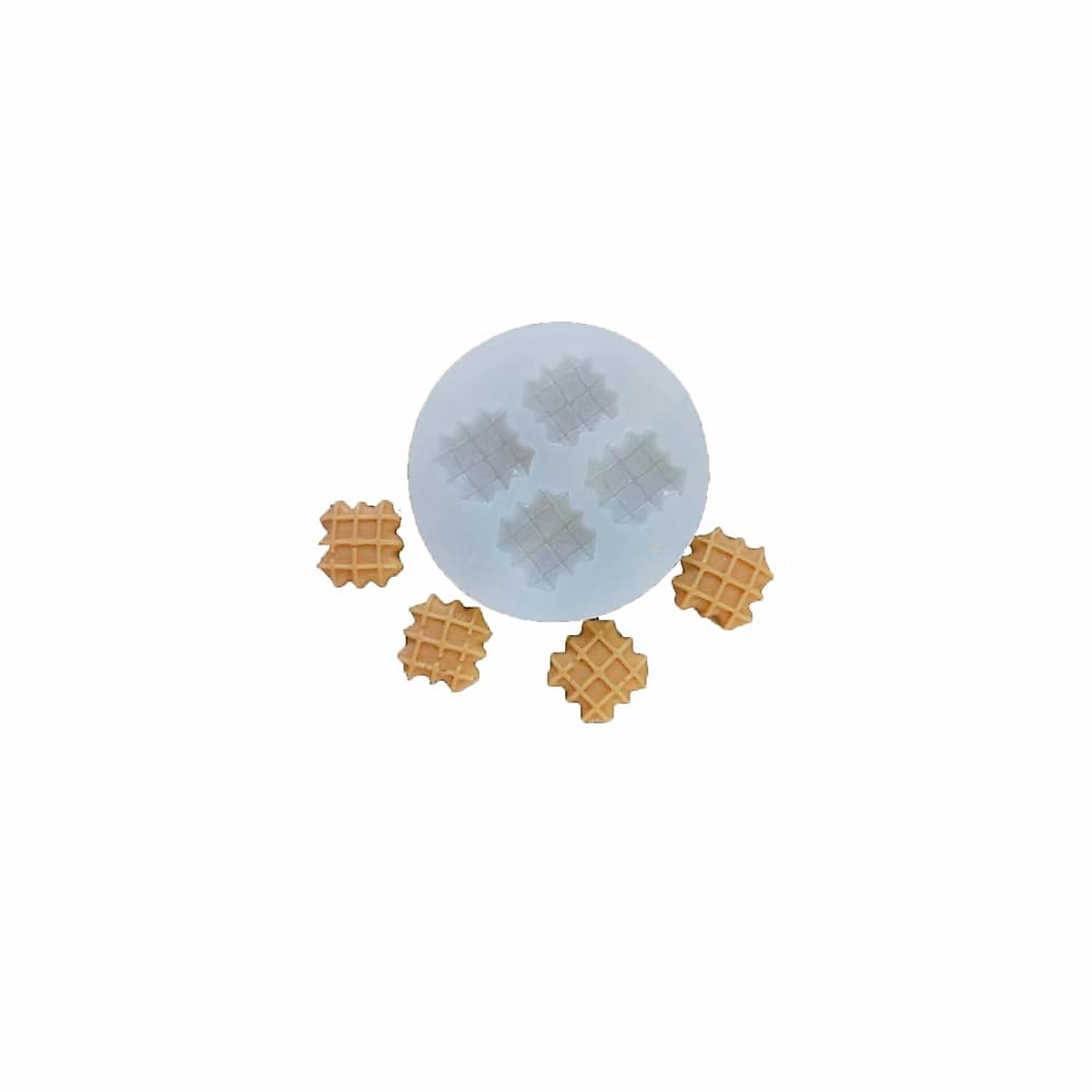 3Pcs Cake Fondant Silicone Molds, Chocolate Silicone Molds, Waffle Cookie Cake Decorating Molds for Baby Showers, Birthdays, Thanksgiving, Easter