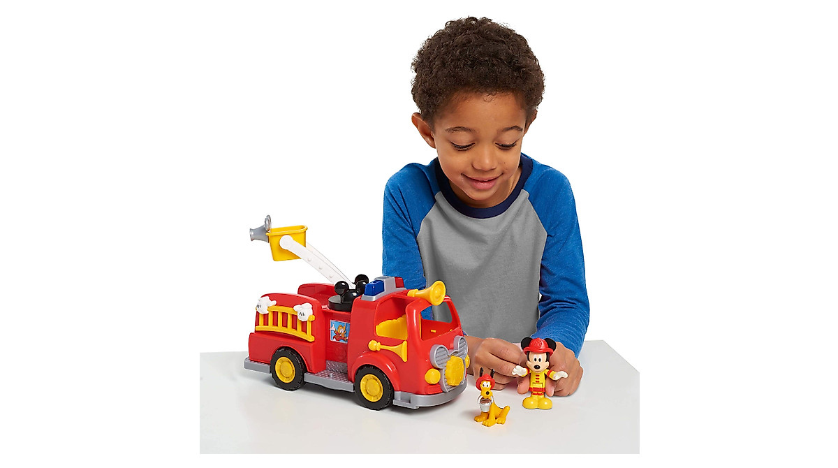 Mickey Mouse Fire Engine Playset - Sounds & Lights