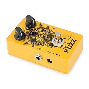 Caline Fuzz Bear Guitar Effects Pedal Multieffects Pedals Metal True Bypass Orange CP-46