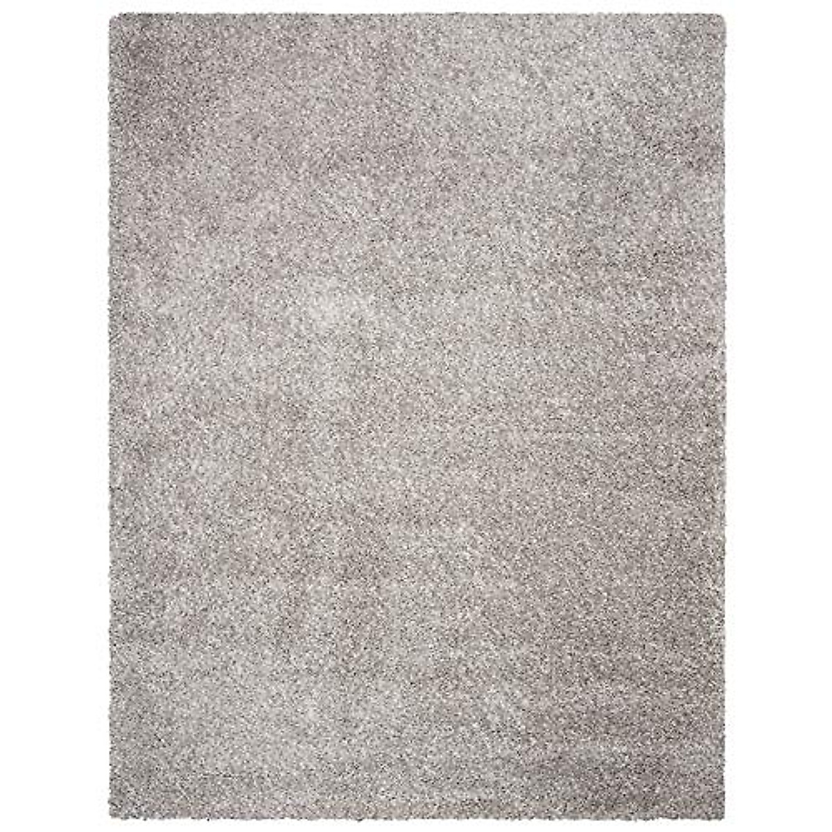 SAFAVIEH California Premium Shag Collection 8' x 10' Silver SG151 Non-Shedding Living Room Bedroom Dining Room Entryway Plush 2-inch Thick Area Rug