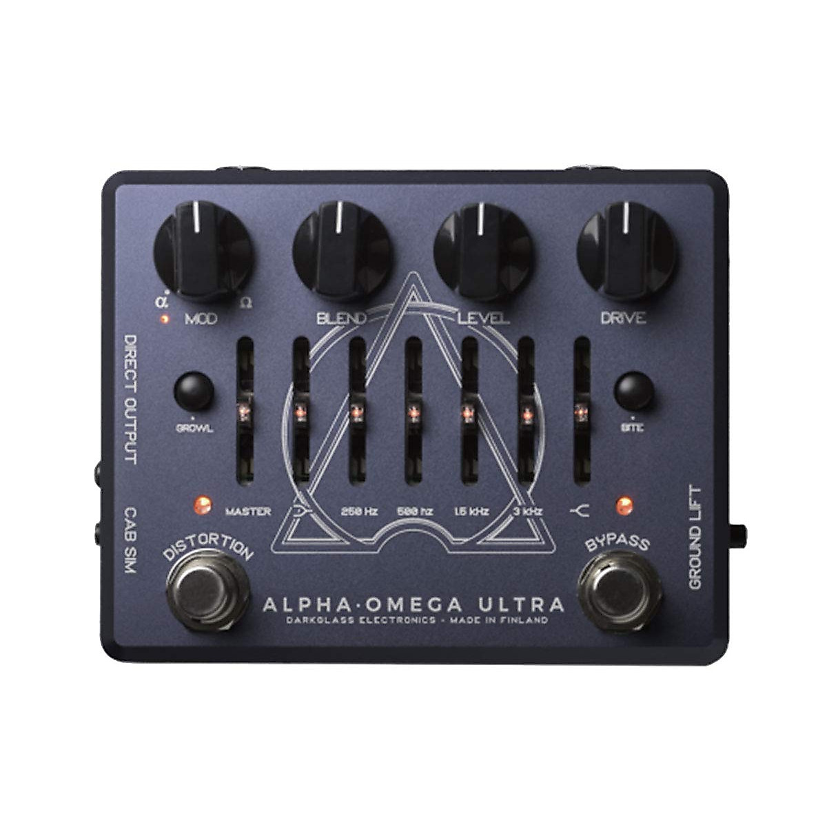 Darkglass Alpha Omega Ultra Dual Bass Preamp/OD Pedal
