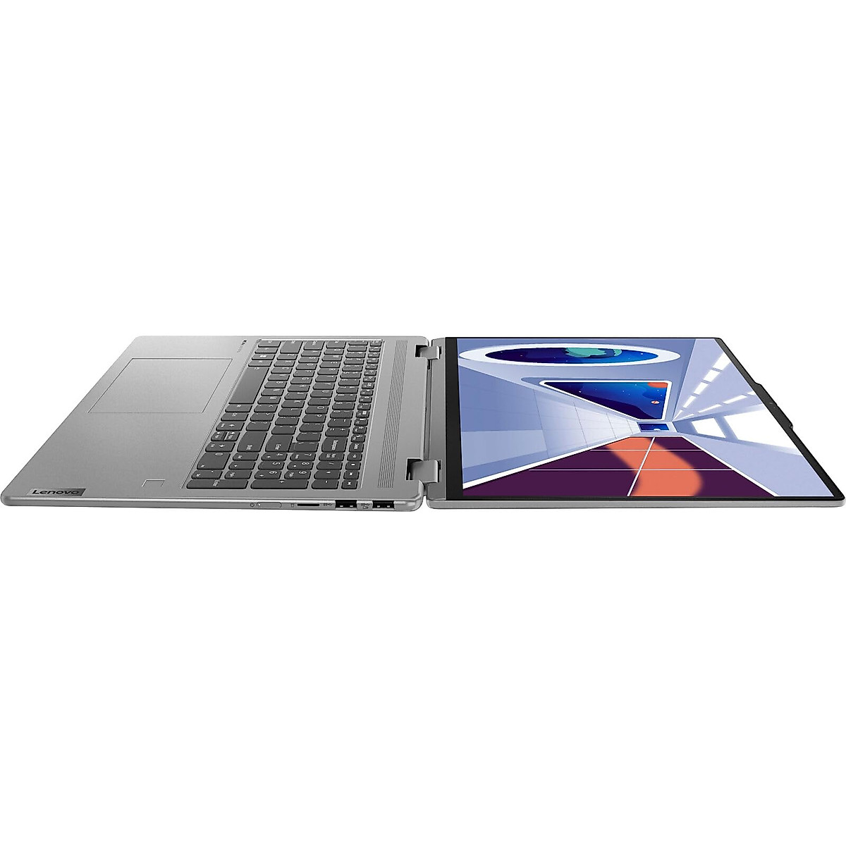 Lenovo Yoga 7 16 2-in-1 Laptop 16"" WUXGA IPS Touchscreen AMD Hexa-Core Ryzen 5 7535U (Beats i7-1255U) 8GB RAM 512GB SSD Radeon 660M Graphic Backlit Fingerprint Reader Win11 + HDMI Cable, Gray