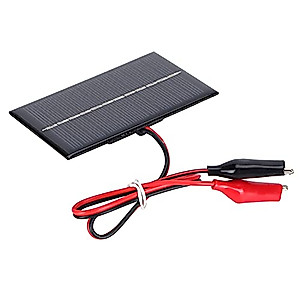 0.6W 6V Solar Panel Module Portable DIY Polysilicon Solar for Lights 3.7V Battery 0.6W 6V Solar Panel Module for Family