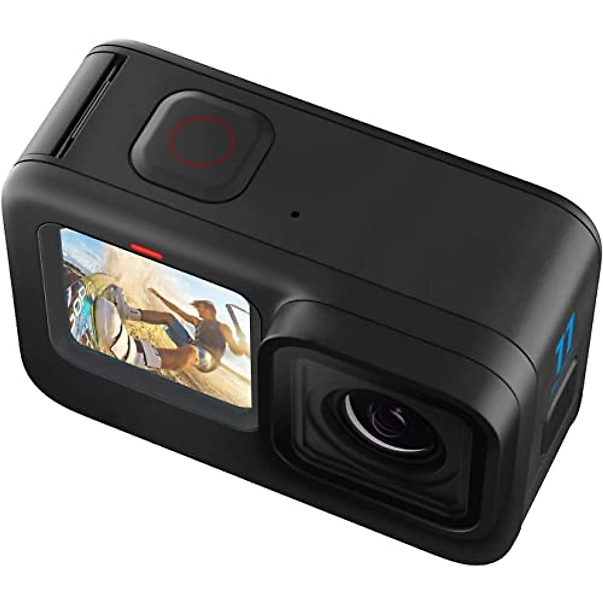 GoPro HERO11 (Hero 11) Black - Waterproof Action Camera with 5.3K HD Video, 27MP Photos, Live Streaming, Webcam - Bundle with 64GB Memory Card, Card Reader, Hero11 Action Bundle (58 Items)