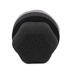 Yesland Tire Dressing Applicator, 4 Pack Tire Shine Applicator Dressing Pad - Hex Grip Design Car Cleaning Supplies - Durable & Reusable Tire Foam for Tire Detailing