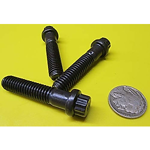 Alloy Steel 12 Point PT Bolts 3/8-16 x 1.75" Length 25 pcs