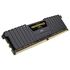 Corsair Vengeance LPX 32GB (2 X 16GB) DDR4 4000 (PC4-32000) C18 1.35V AMD Optimized Memory - Black