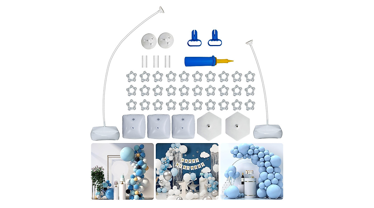 Summer & Kiss Balloon Arch Kit - Create Stunning Party Decorations