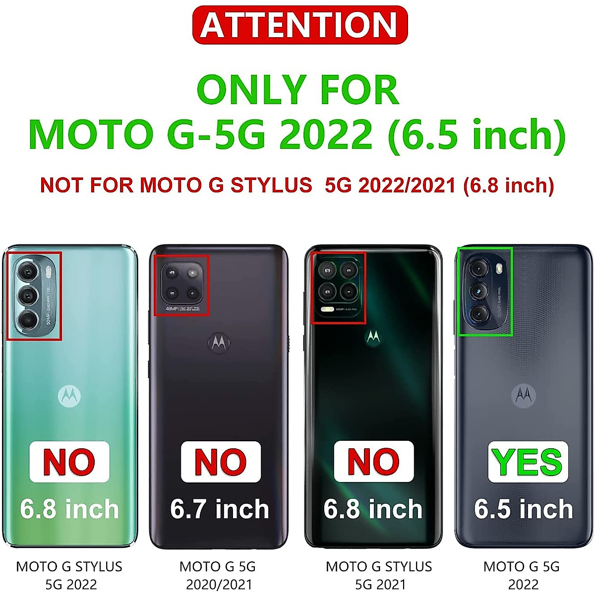 WTYOO for Motorola Moto-G-5G 2022 Case: Military Grade Shockproof Protection Cover with Kickstand | Matte Textured Rugged Protective TPU & Drop Proof Sturdy Phone Case - Orange