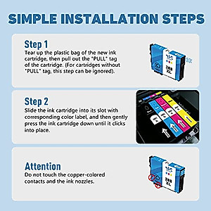 Weemay Remanufactured 288XL 288 Ink Cartridge Replacement for Epson 288XL Ink Cartridge Combo Pack T288XL Compatible with Expression Home XP-440 XP-330 XP-340 XP-430 XP-446 XP-434 Printer(4 Pack)