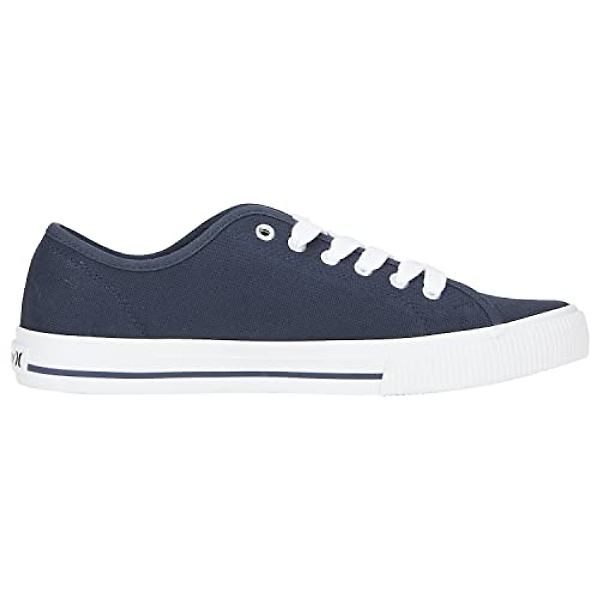 Hurley Mens Caleb Sneakers Casual Canvas Shoes with Top Lace, Navy, 11