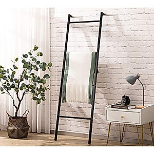 Marble Field Square Standing Towel Rack, 4-Layer Metal Towel Rack, Wall Storage Rack, Bathroom Decoration, Black