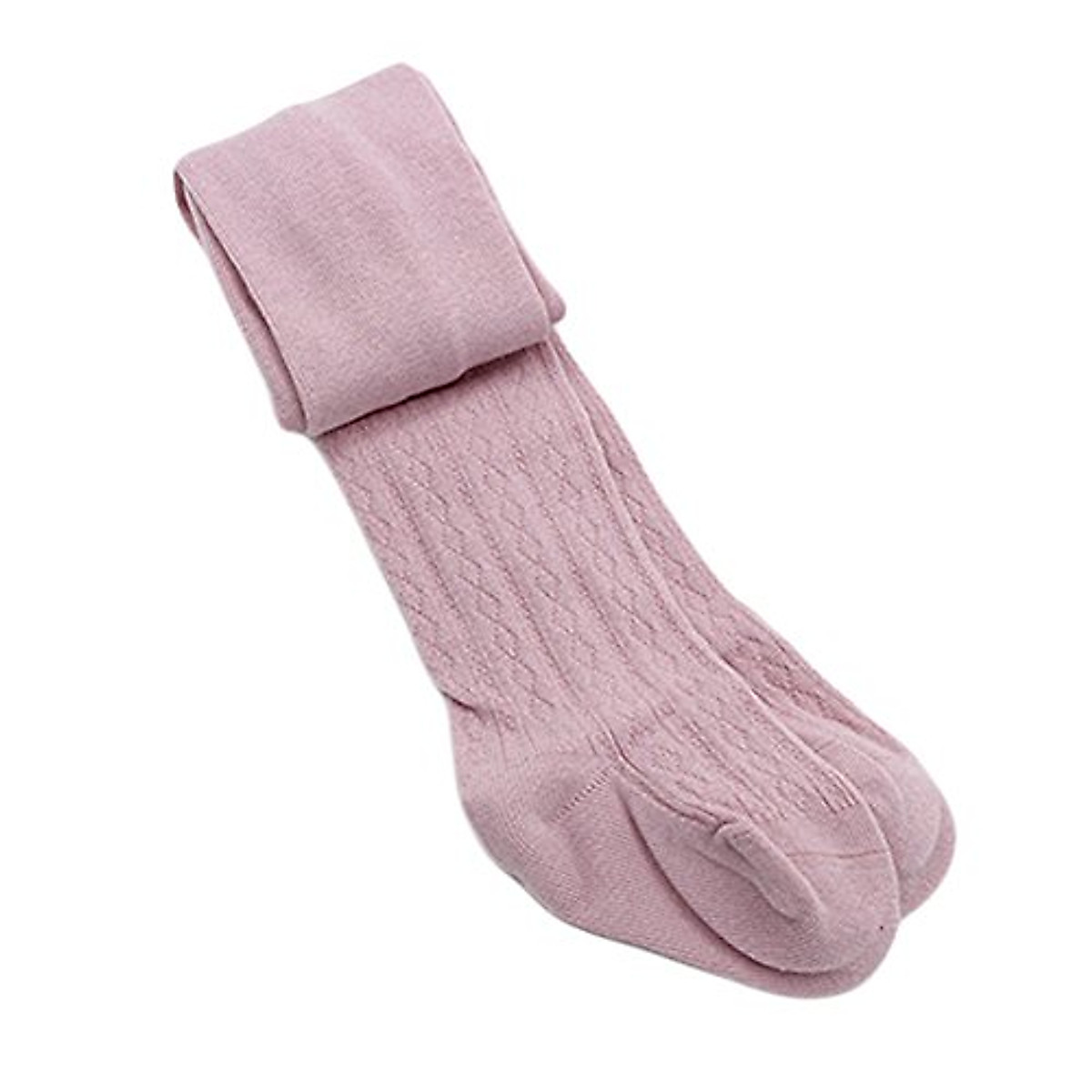 Taiycyxgan Baby Toddler Girls Cable Knit Tights 5 Pack Leggings Stocking Pants(1-4T)