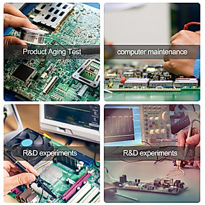 DC Power Supply Variable, Bench Power Supply with Encoder knob, Adjustable Switching Power Supply with OCP Switch, Variable Power Supply with Output Enable/Disable Button (0-60V 0-10A)