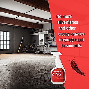 NatroZing Multi-Purpose Insect Killer 11 OZ, Pest Control Spray Indoor, Kills & Repels Fruit Flies Gnats Moths Spiders for Home, Lasting Prevention, Plant Extract Based Non-Toxic, Child & Pet Safe