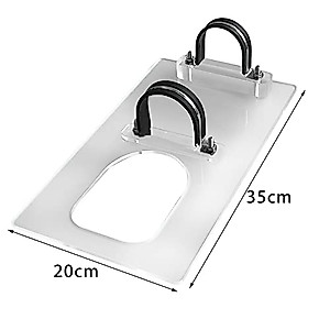 Fenteer Shearing Fur Machine Bracket Easy to Install Shearing Guide Trimmer Tool Accs Thick Carpet Clipper Bracket for Grooming Tools Sheep Shears, B