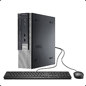 Dell OptiPlex 7010 Ultra Small Form Factor Desktop PC - Intel Core i5-3470S 2.9GHz, 8GB, 240GB SSD, Windows 10 Professional (Renewed)