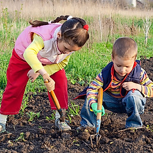 4 Pairs Kids Cut Resistant Gloves Level 5 Safe Gloves Protection for Kitchen Garden, Oyster Shucking, Crafts, DIY (Small)