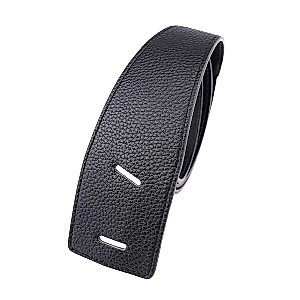 Glamorstar Women Leather Belts Vintage Irregular Waist Belt for Dresses Tie Knot Waistband Belt Black 135CM/53.1IN