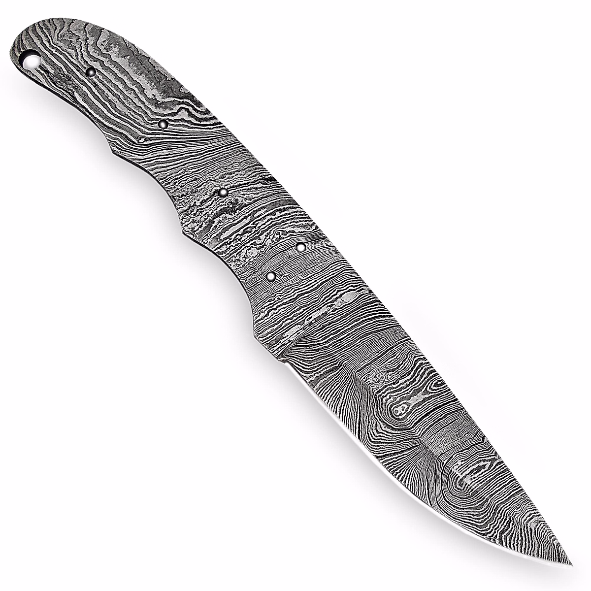 ColdLand 8.50" Hand Forged Damascus Steel Blank Blade for Knife Making Supplies - Handmade Knife Blanks Full Tang Steel Blade - knife blade for DIY Knives Making Blades SB107
