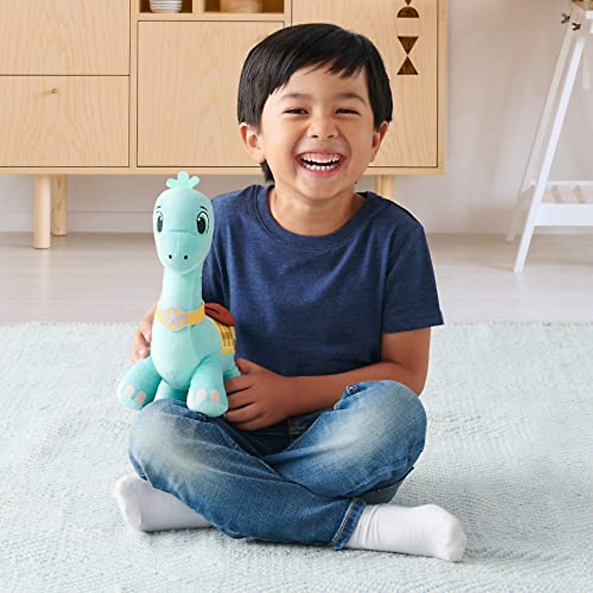 Dino Ranch - Clover 10” Plush - Soft, Cuddly, Clover Plush, Toys for Kids Ages 3 and Up - Fun Plush Toys Featuring Your Favorite Dino - Amazon Exclusive