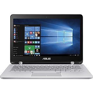 ASUS 2-in-1 13.3" Touchscreen Full HD Convertible Laptop, 7th Intel Core i5-7200, 6GB DDR4 RAM, 1TB HDD, Backlit keyboard, 802.11ac, Bluetooth, HDMI, Fingerprint Reader, Win 10