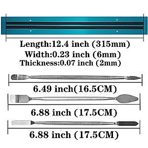 WESAPPINC Rubber Feet Strips Replacement HP Envy x360 15-DR 15M-DR 15-DS Convertible 15.6 Laptop with Stainless Steel (Black)