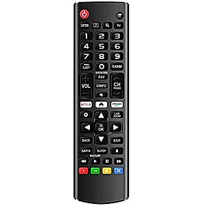 Universal Remote for LG Smart TV, Compatible with All LG TV Remote Control LCD LED OLED UHD HDTV 3D 4K Smart TV Models, Replacement for LG TV Remote Feature with Netflix Amazon Shortcuts Button