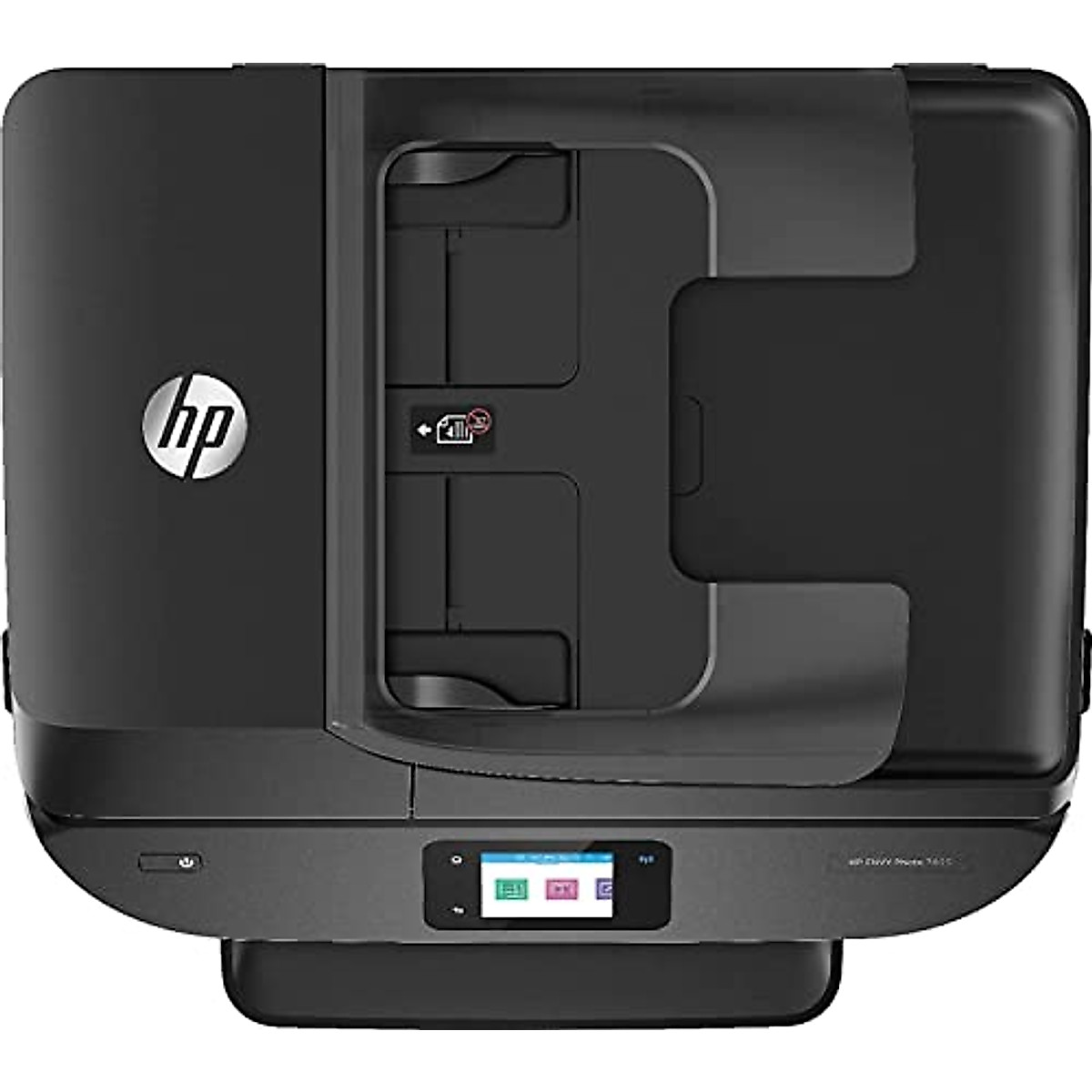 HP Envy Photo 78-55 All-in-One Wireless Color Inkjet Printer - Black -Print Copy Scan Fax - 15 ppm, 4800 x 1200 dpi, 2.65" Touchscreen CGD, 35-Page ADF, Auto 2-Sided Printing, Ethernet, WiFi
