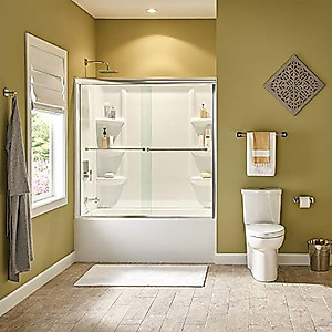 American Standard 2946202.011 Studio Integral Apron Bathtub Left Drain 60 in. x 32 in. in Arctic White