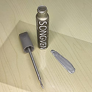 Car Touch Up Paint Pen Silver for Toyota CAMRY Auto Scratch Remover Pen 1D4 Auto Scratch Repair Kit for Deep Scratches Cars Scratch Repair Easy Repair (For Toyota CAMRY, Silver)