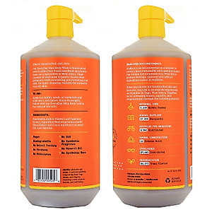 Alaffia Everyday Shea Body Wash, Naturally Helps Moisturize and Cleanse Without Stripping Natural Oils with Fair Trade Shea Butter, Neem, and Coconut Oil, Unscented, 2 Pack - 32 Fl Oz Ea