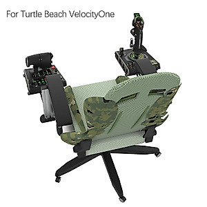 EG STARTS 2 Set Chair Mount for Flight Sim Game Joystick, Throttle & Hotas Systems Compatible with Logitech G X56, X52, X52 Pro, Thrustmaster T-Flight Hotas, TCA, T.16000M