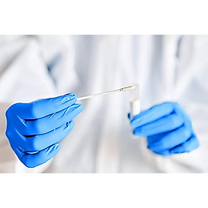 Cranberry USA CR3276 RevoSoft Nitrile Powder Free Exam Gloves, Disposable, 2.8 mil, Blue, Small (Pack of 300)