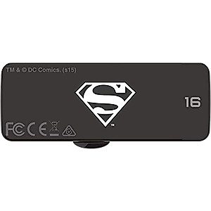 Emtec Black & White 16GB USB 2.0 SuperHero Flash Drive (ECMMD16GM700SP03)(Design may vary - Super Man, Batman, Wonder Women)